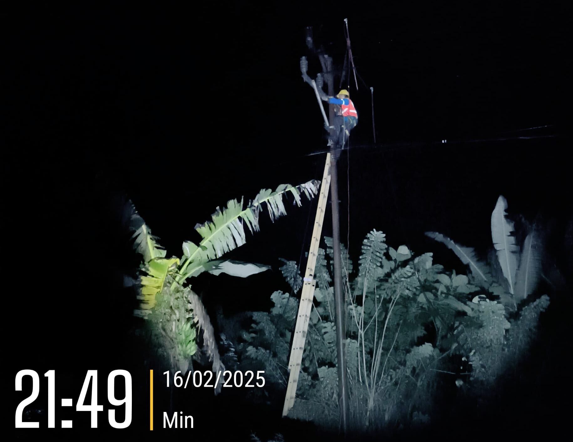 Kabel TR PLN putus jadi penyebab gangguan listrik beberapa wilayah di ...