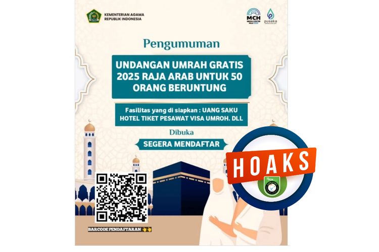 [CEK FAKTA] Program Umrah Gratis dari Kemenag Tahun 2025 - Zonautara